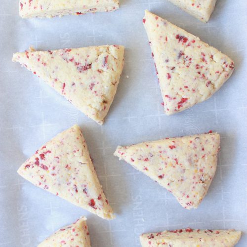 Quick Cranberry-Orange Scones • Mandy Jackson