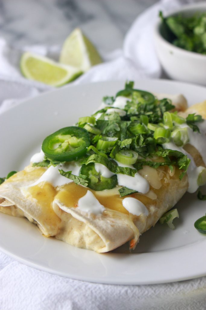 Green Chicken Enchiladas • Mandy Jackson