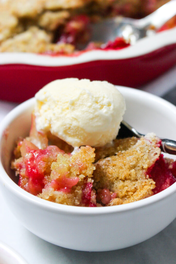Buttery Plum + Apple Crumble • Mandy Jackson