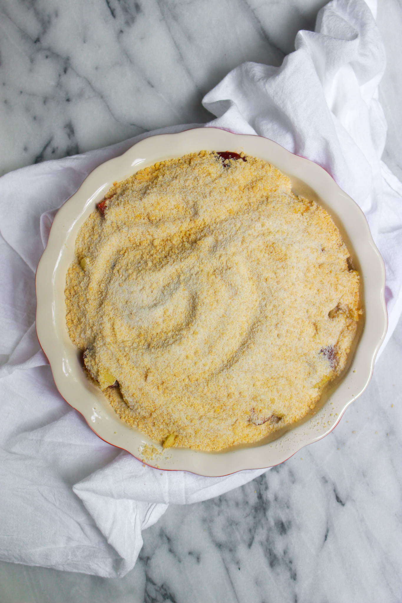 Buttery Plum + Apple Crumble • Mandy Jackson