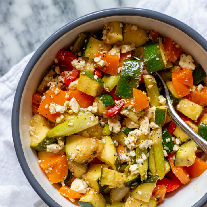 Grilled Veggie Salad • Mandy Jackson