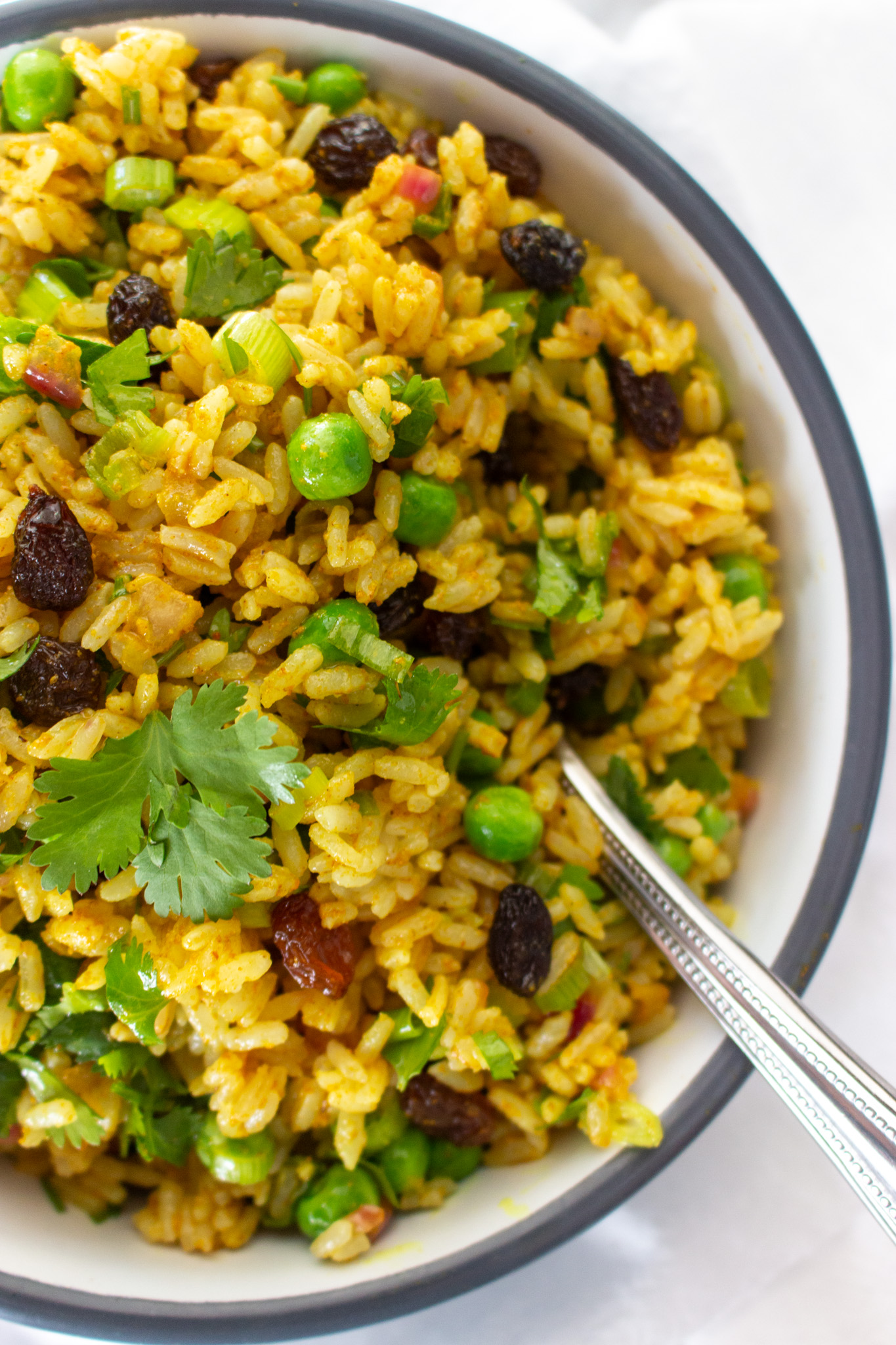 Easy Curry Rice Salad • Mandy Jackson